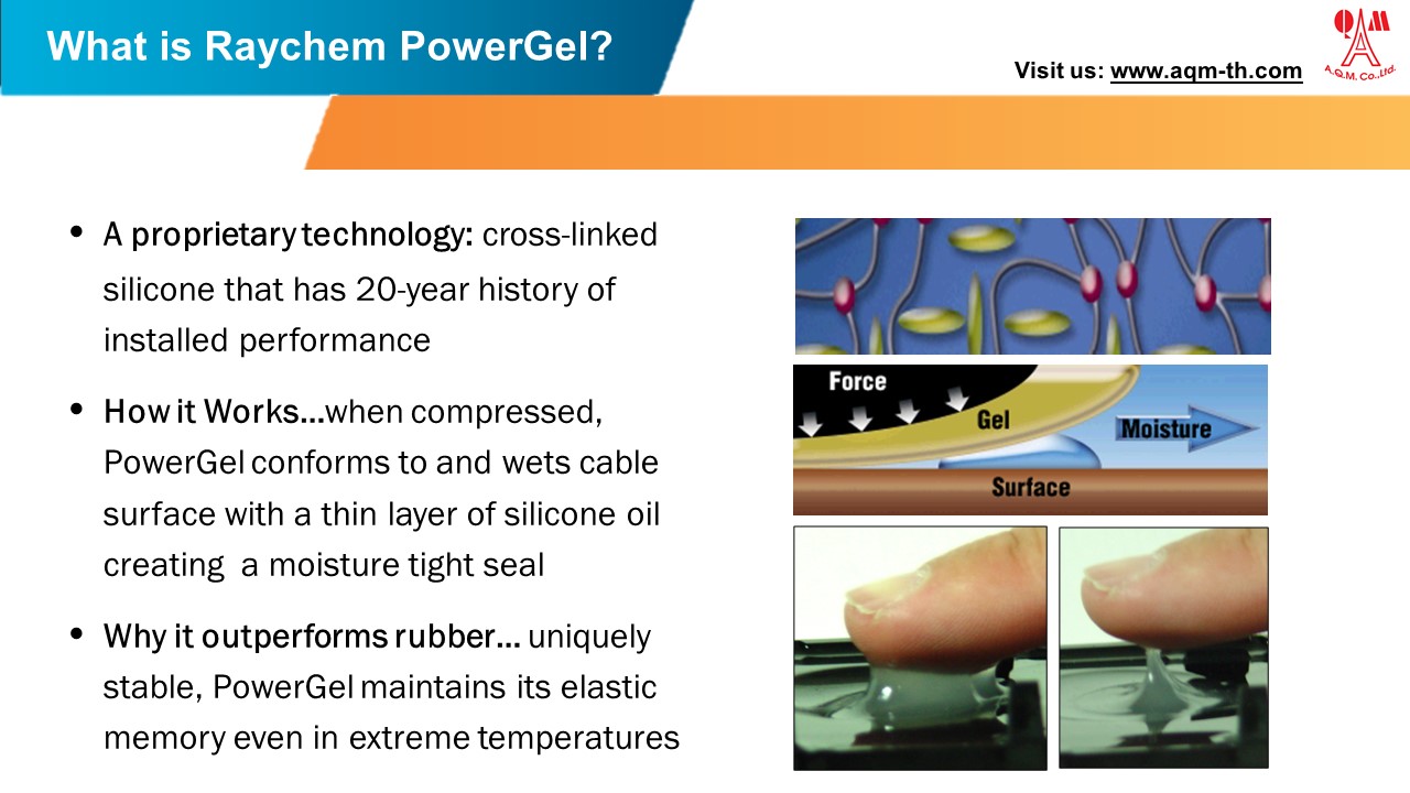 Introduction to Gelport - Submersible Connector - A.Q.M. Co.,Ltd ...